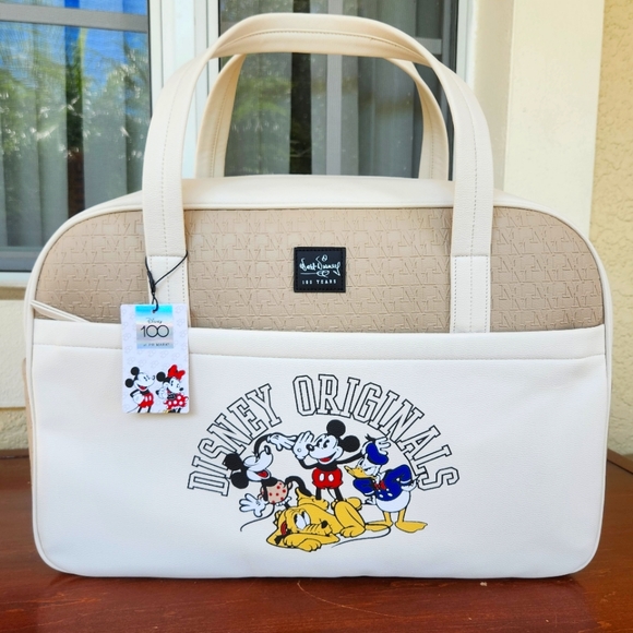 Disney | Bags | Disney 0 Anniversary Weekender Travel Bag Tote Primark ...